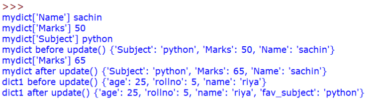 Best Post On Dictionary Datatype In Python - 1 - ITVoyagers